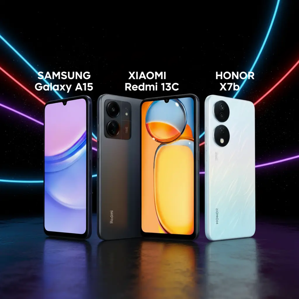 `Best Budget NFC Phones: Samsung A15, Redmi 13C, Honor X7b